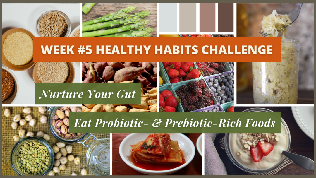 Week #5 Healthy Habits Challenge – Nurture Your Gut, Eat Probiotic- and ...